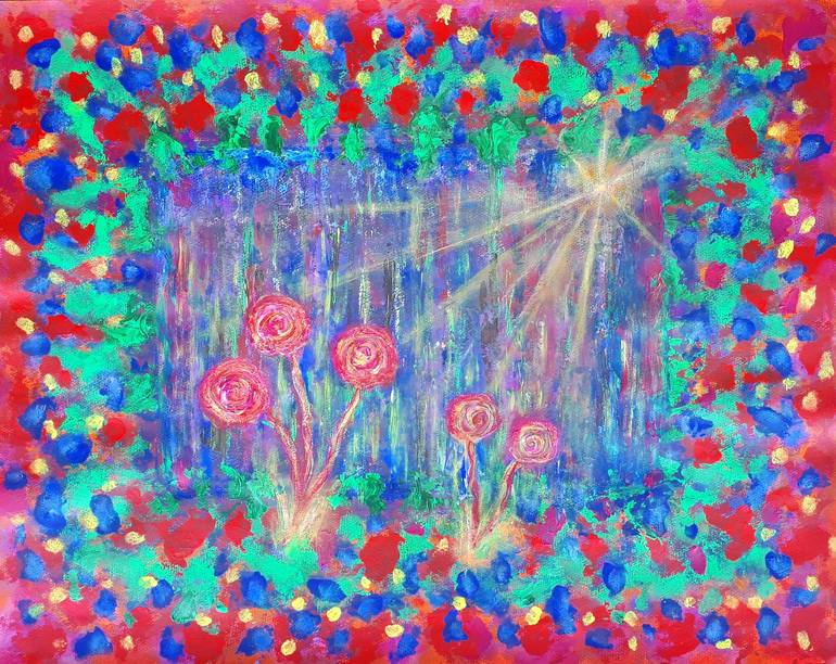 Beautiful spring (from four seasons series) Painting by sylvid art ...