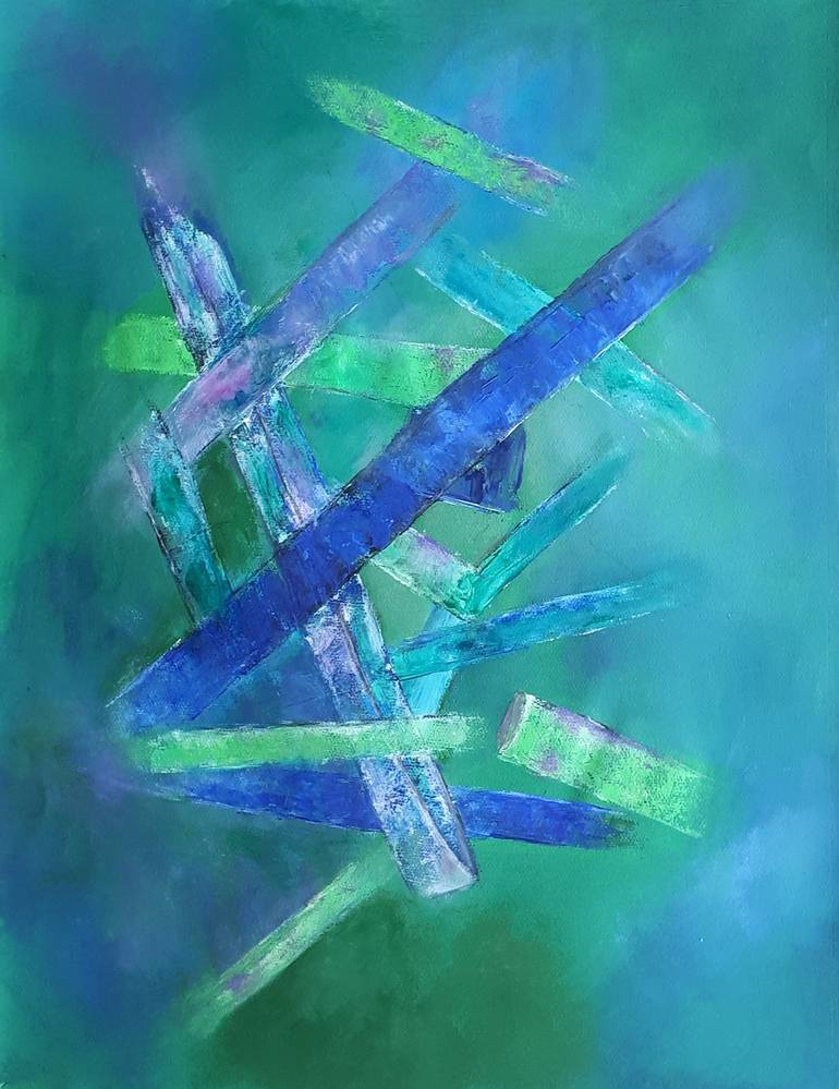 ECLATS 5 Painting by Sylvid Art | Saatchi Art