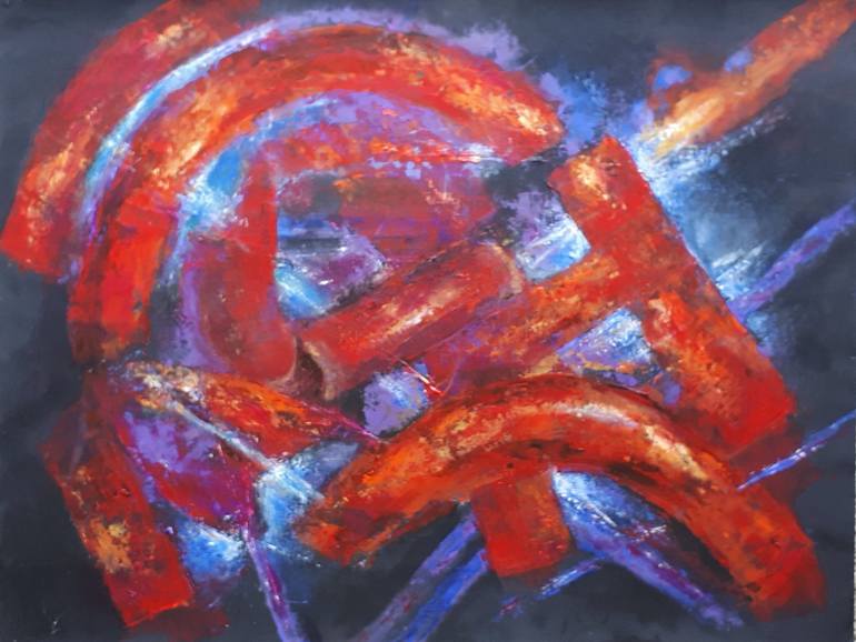 ECLATS 1 Painting by sylvid art | Saatchi Art