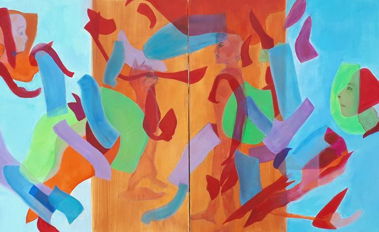 Fantaisie autour des contes de Perrault Painting by sylvid art ...