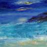 OCEANIQUE Painting by Sylvid Art | Saatchi Art France