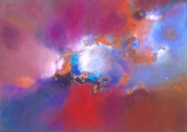 COBALT Painting by Sylvid Art | Saatchi Art