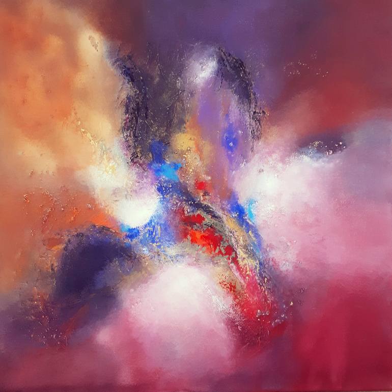 POUSSIÈRE D'OR Painting by sylvid art | Saatchi Art