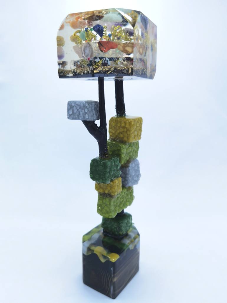 Delusion Sculpture by Leonie Myder Orgone Matrix | Saatchi Art