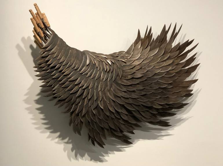 The Wing Of Metal by Winno Hustlang Installation by Winno Hustlang ...