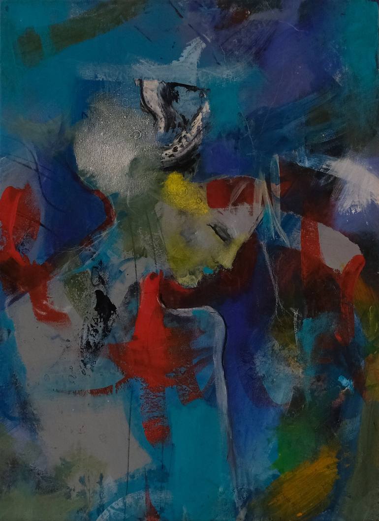 untitled 00022017 Painting by Juan Eli Rodriguez | Saatchi Art