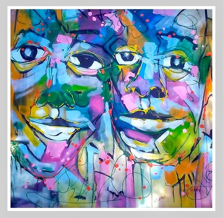 Connection Painting by Street Side Artist | Saatchi Art