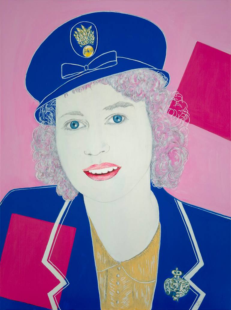 Princess Queen - Limited Edition of 30 Printmaking by christian bidault ...