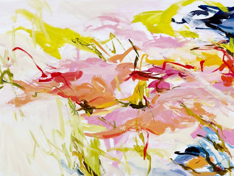 Out on the Path I Painting by Monica Lee Rich | Saatchi Art Peru