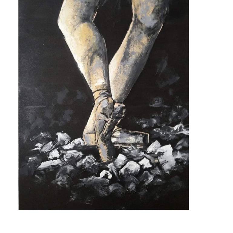 lets dance on the Ashes Painting by Abeer Jebril | Saatchi Art