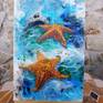 Starfish Original Painting Underwater Animals Art Oil On Canvas ...