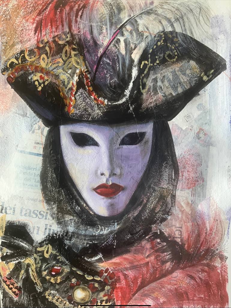 Meet me in Venice Painting by Svetlana Lapteva | Saatchi Art