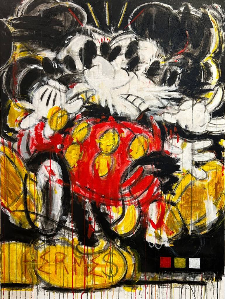 A Room Abandoned By Language (Hermes Has Left the Building). Painting ...