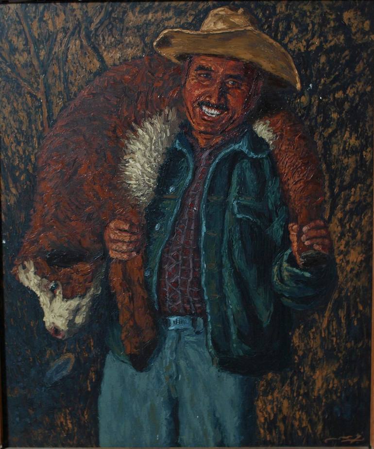 Ranchero Painting by César Adrían Castro Meráz | Saatchi Art