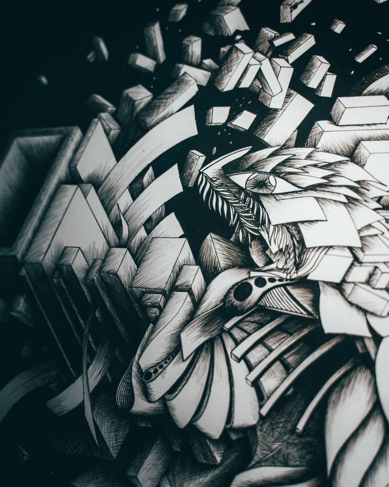 Wrath Drawing by Notseig Art | Saatchi Art