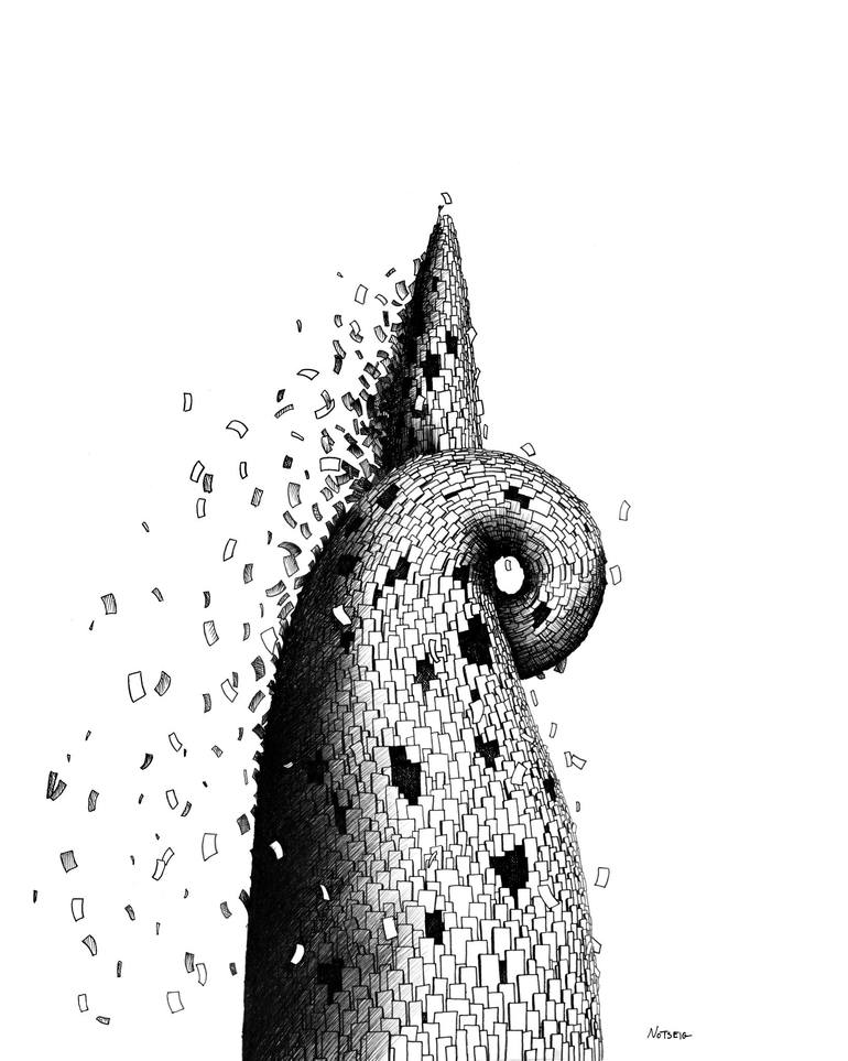 Failure Drawing by NOTSEIG Art | Saatchi Art