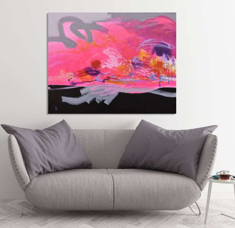 Break Free Painting by Misako Chida | Saatchi Art