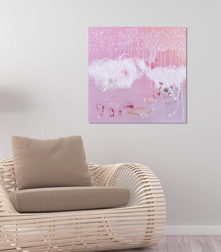 High Five Painting by Misako Chida | Saatchi Art