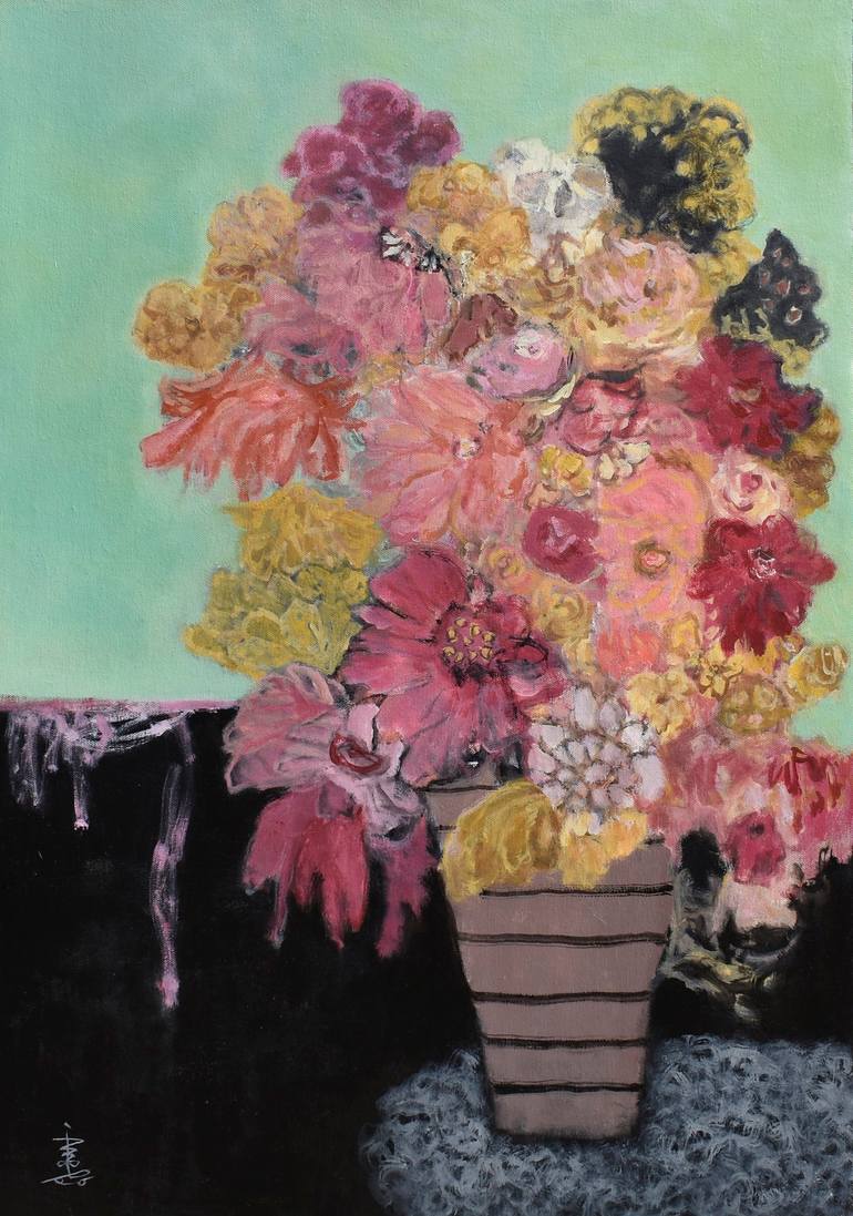 Sent with Affection Painting by Misako Chida | Saatchi Art