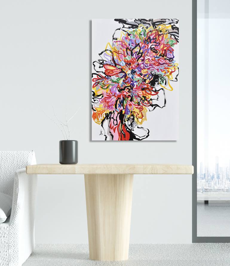 Matsuri Painting by Misako Chida | Saatchi Art