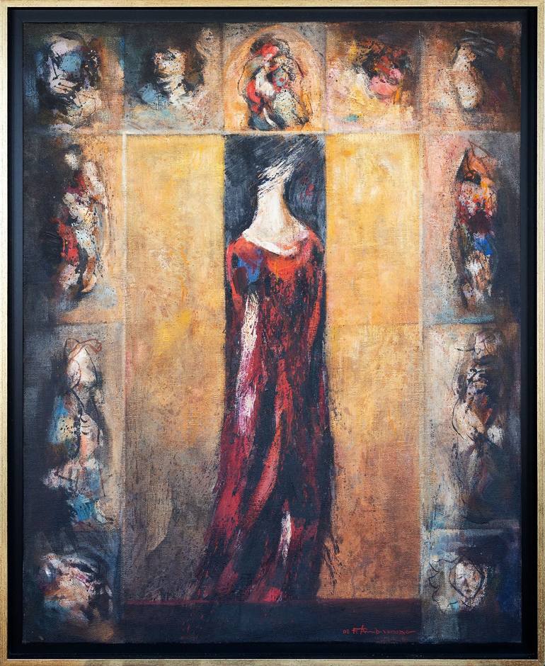 The Fire of Vesta (Icon CX-08) Painting by Ferdinando Ambrosino ...