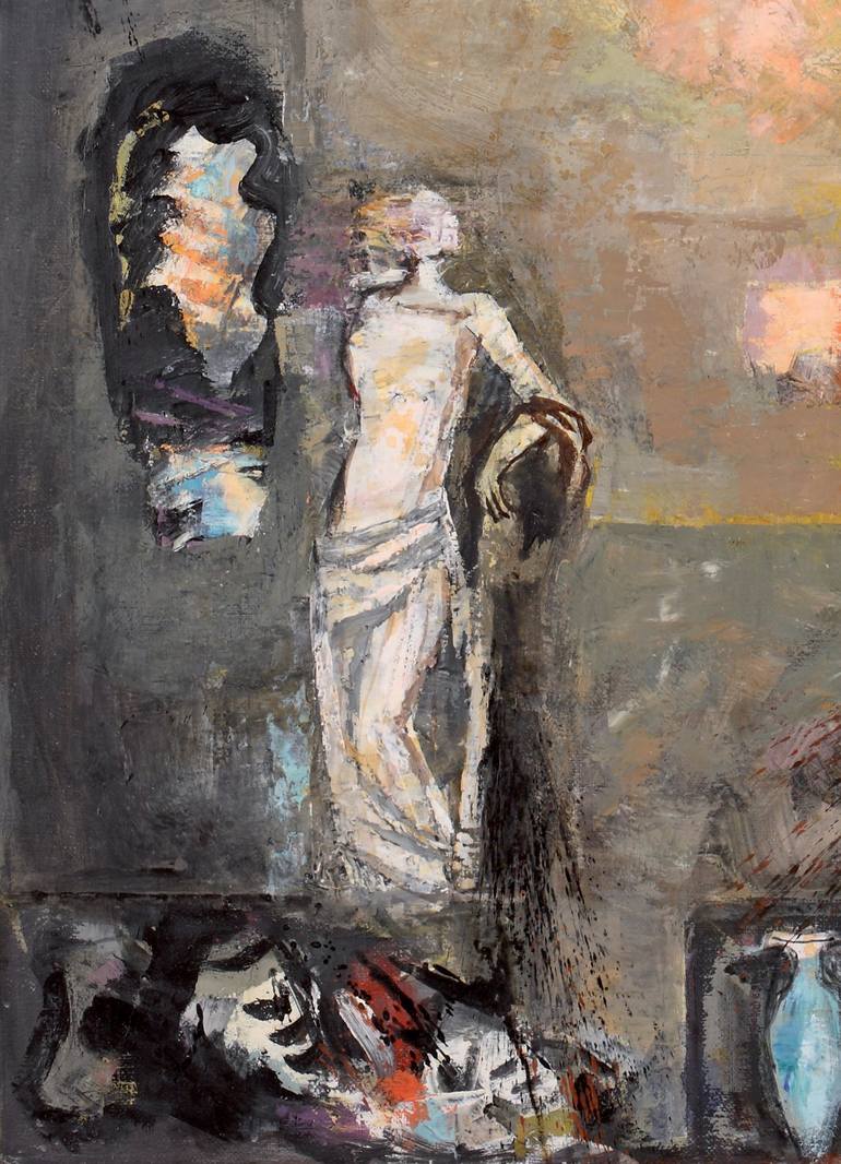 Herculaneum Painting by Ferdinando Ambrosino | Saatchi Art