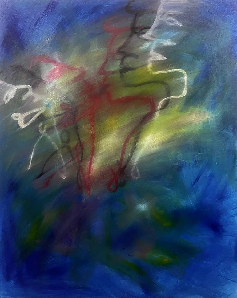 Fade Feelings Painting by Miknela Gjinaj | Saatchi Art
