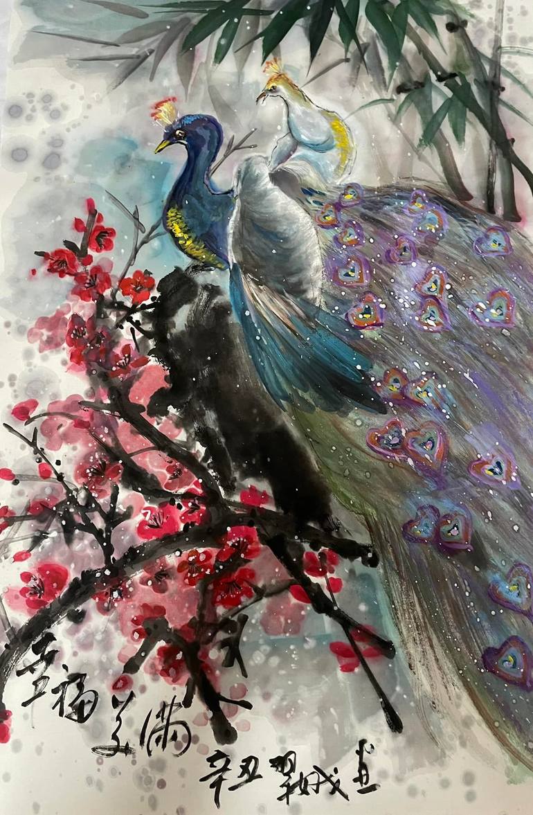 Shades of Life Painting by Grace Chew | Saatchi Art