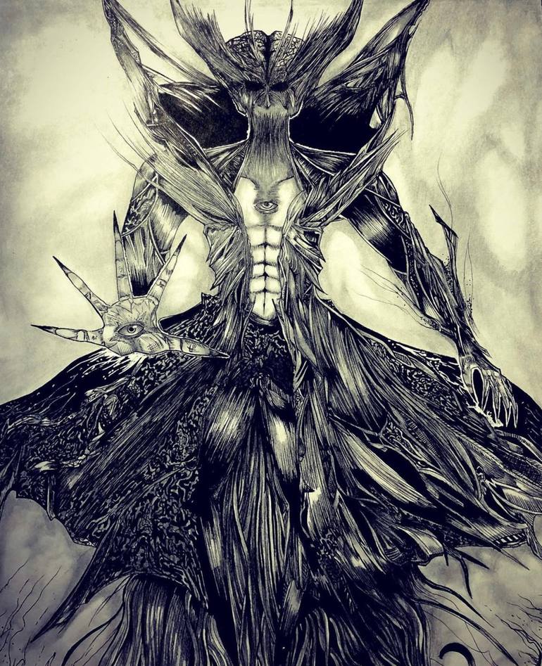 The Nameless Drawing by Anthony Ventura | Saatchi Art