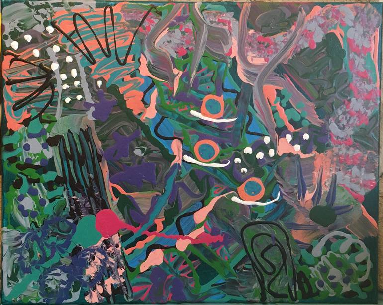 Guts Painting by Brad Berman | Saatchi Art