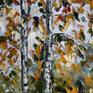 Autumn Leaves Painting by Liza Illichmann | Saatchi Art