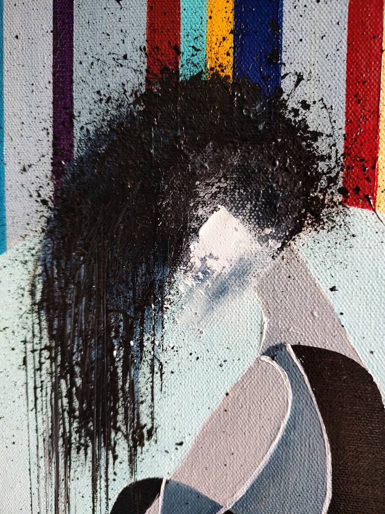 Born in the Matrix Painting by Irina Movchan | Saatchi Art