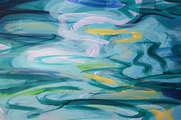 Salty water Painting by Erika Balla | Saatchi Art