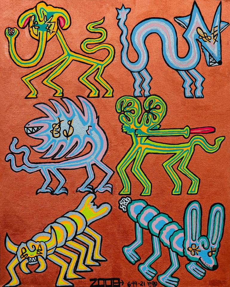 Coppertonez Painting by Calin Zoob Fernandez | Saatchi Art