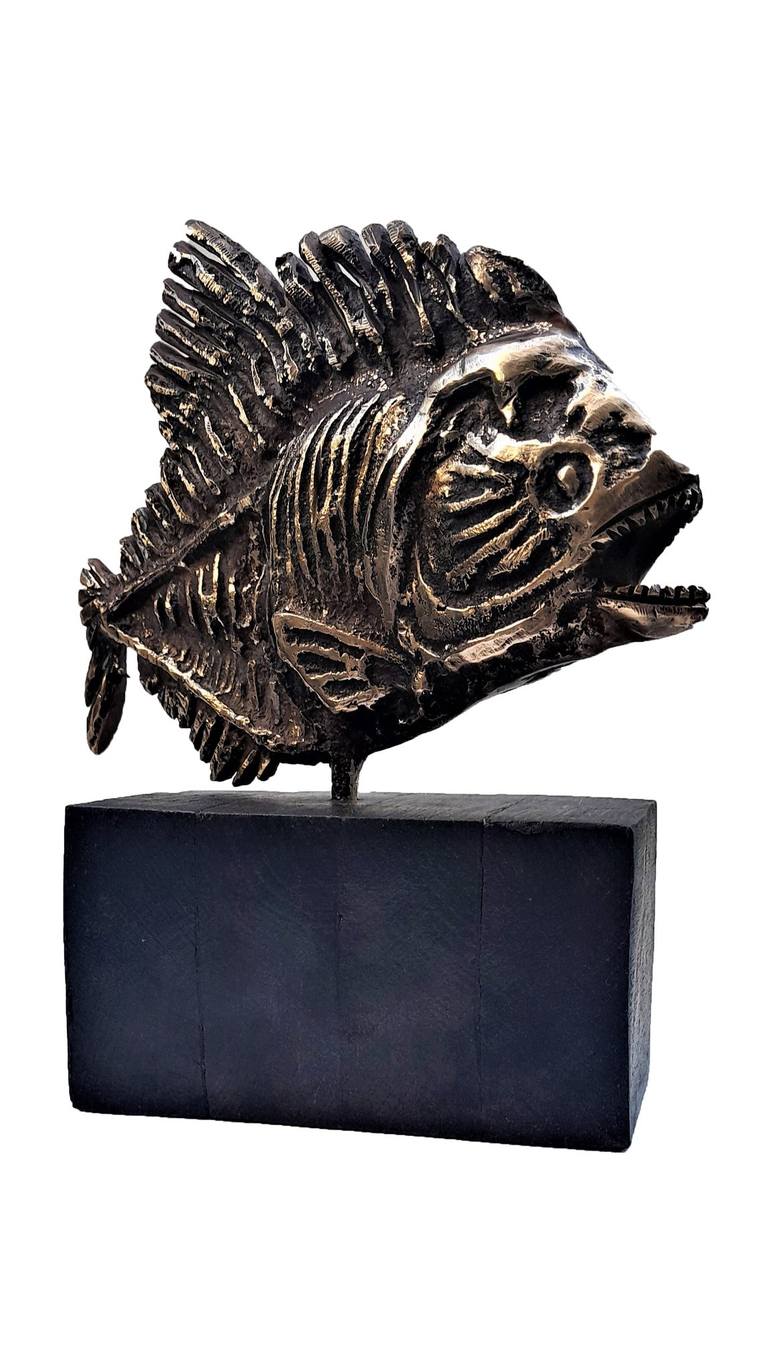 piranha de rio Sculpture by Helene Stanton | Saatchi Art