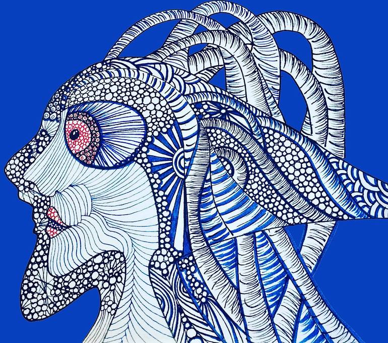 Underneath Drawing by Madalina Jantea | Saatchi Art