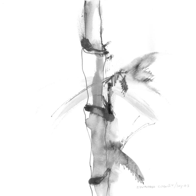 indian reed 2 Drawing by eduarda coquet | Saatchi Art