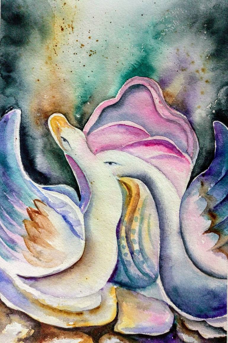 Affection Painting by Mrinmay Sebastian | Saatchi Art