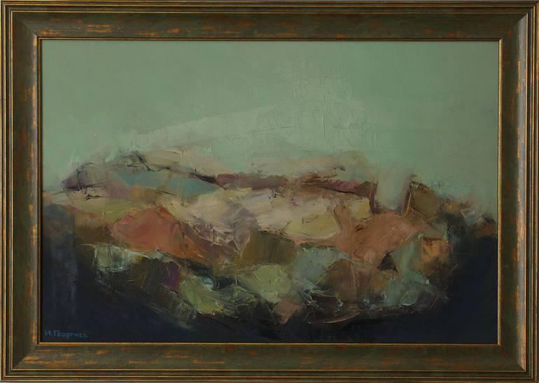 Memory of an Island Painting by Ilian Georgiev | Saatchi Art