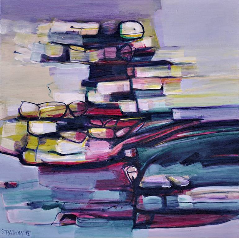 Aquatic Painting by Edith Strahman | Saatchi Art
