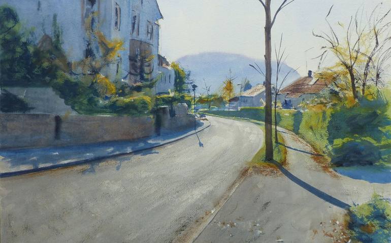 Baden-baden Painting by Sébastien Badia | Saatchi Art