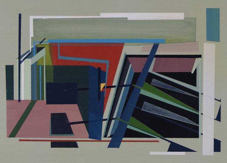 Oklahoma Summer Painting by Nicholas Mueller | Saatchi Art