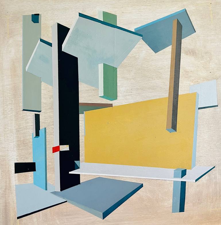 Abstract Perspective 01 Painting by Nicholas Mueller | Saatchi Art