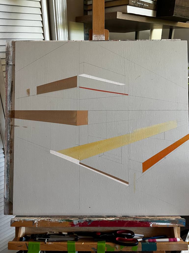 Abstract Perspective 02 Painting by Nicholas Mueller | Saatchi Art