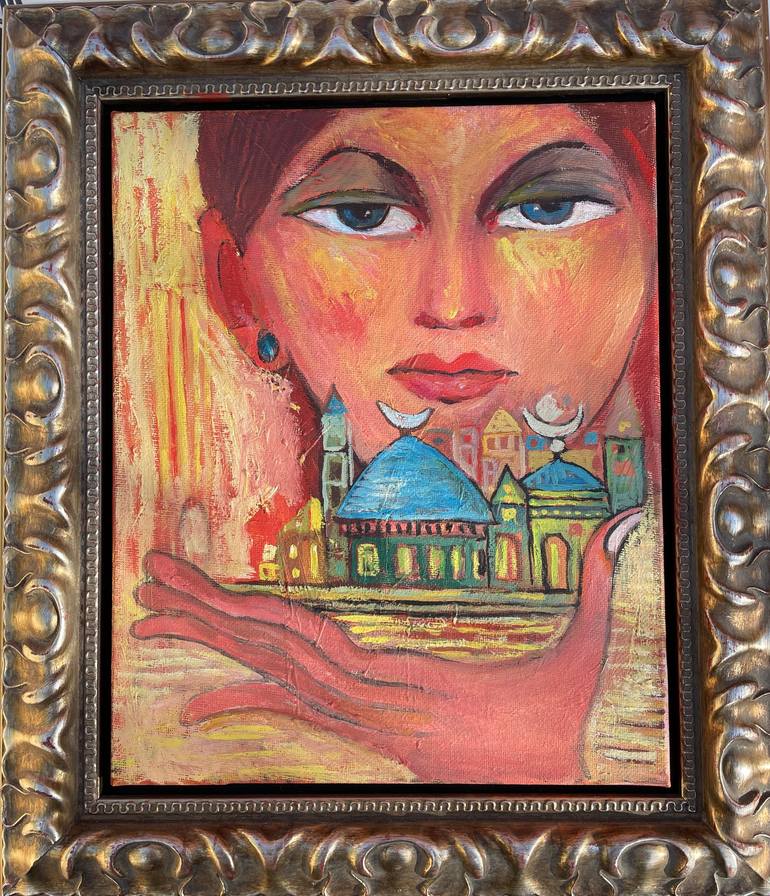 Mi Ciudad Painting by Saad Ali | Saatchi Art