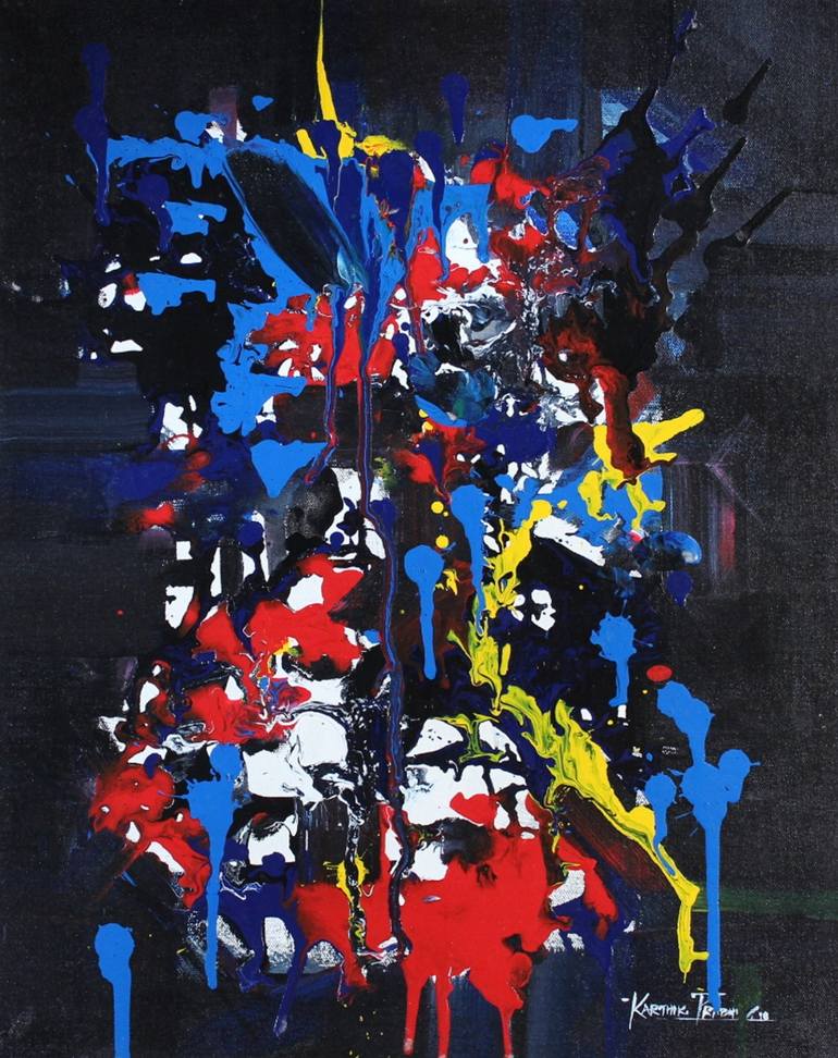 Spindrift Painting by Karthik Prabhu | Saatchi Art