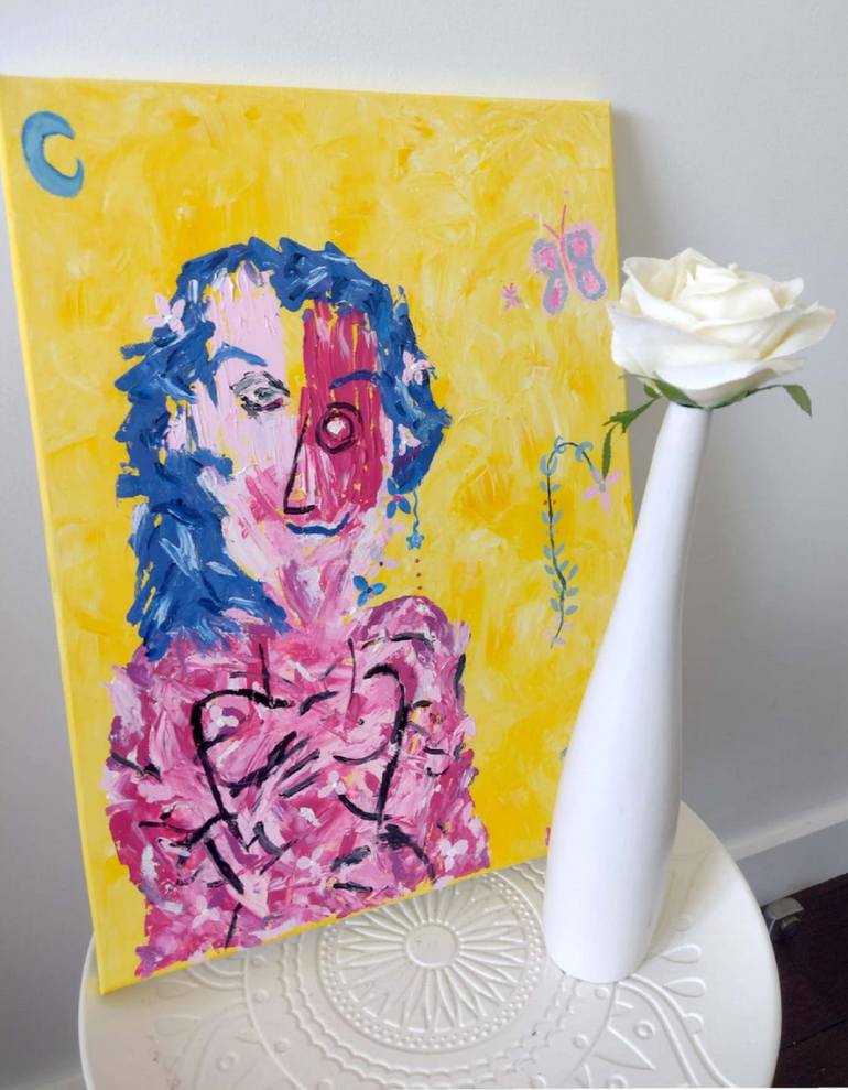 Stargirl Painting by Noelia Speroni | Saatchi Art