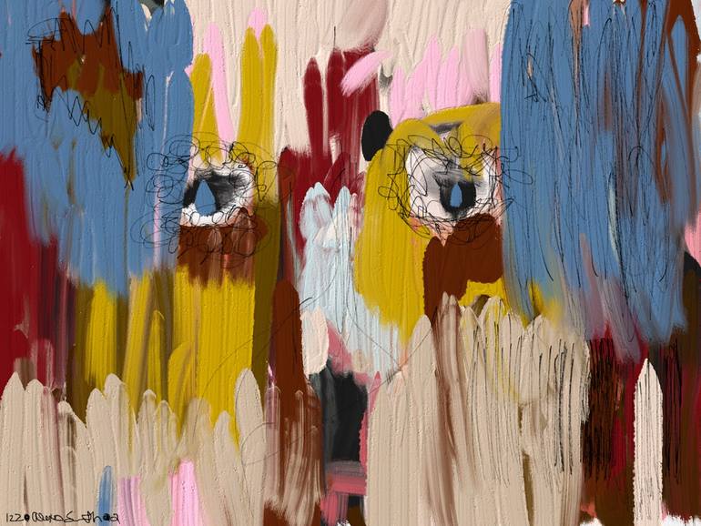 ‘Mine’ Painting by Alexis Smith | Saatchi Art