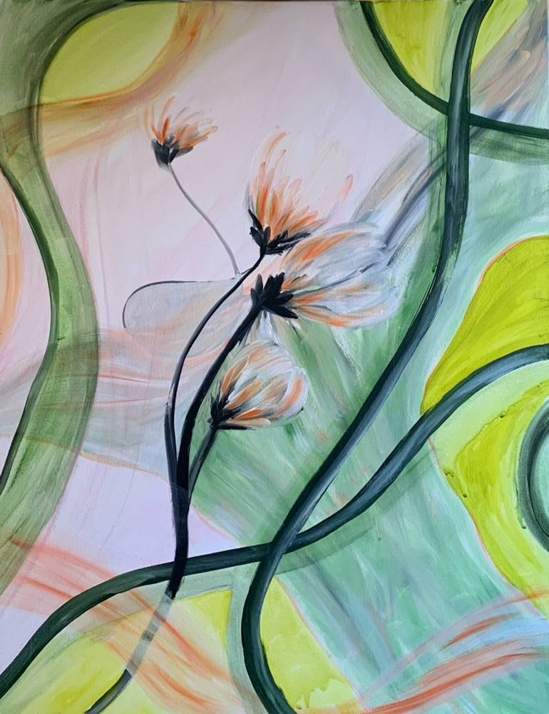 Kimon Pattern Painting by Weena Jones | Saatchi Art