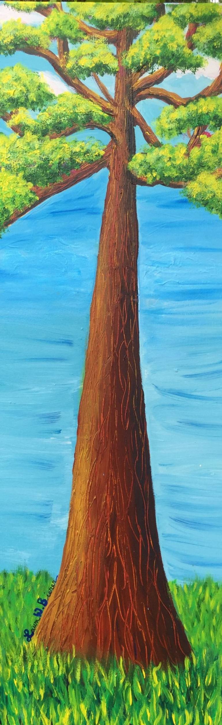Tree of Hope Painting by Laura Walker Bierer | Saatchi Art